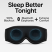 Bluetooth Sleep Mask with Built-in Speakers | Zzzly